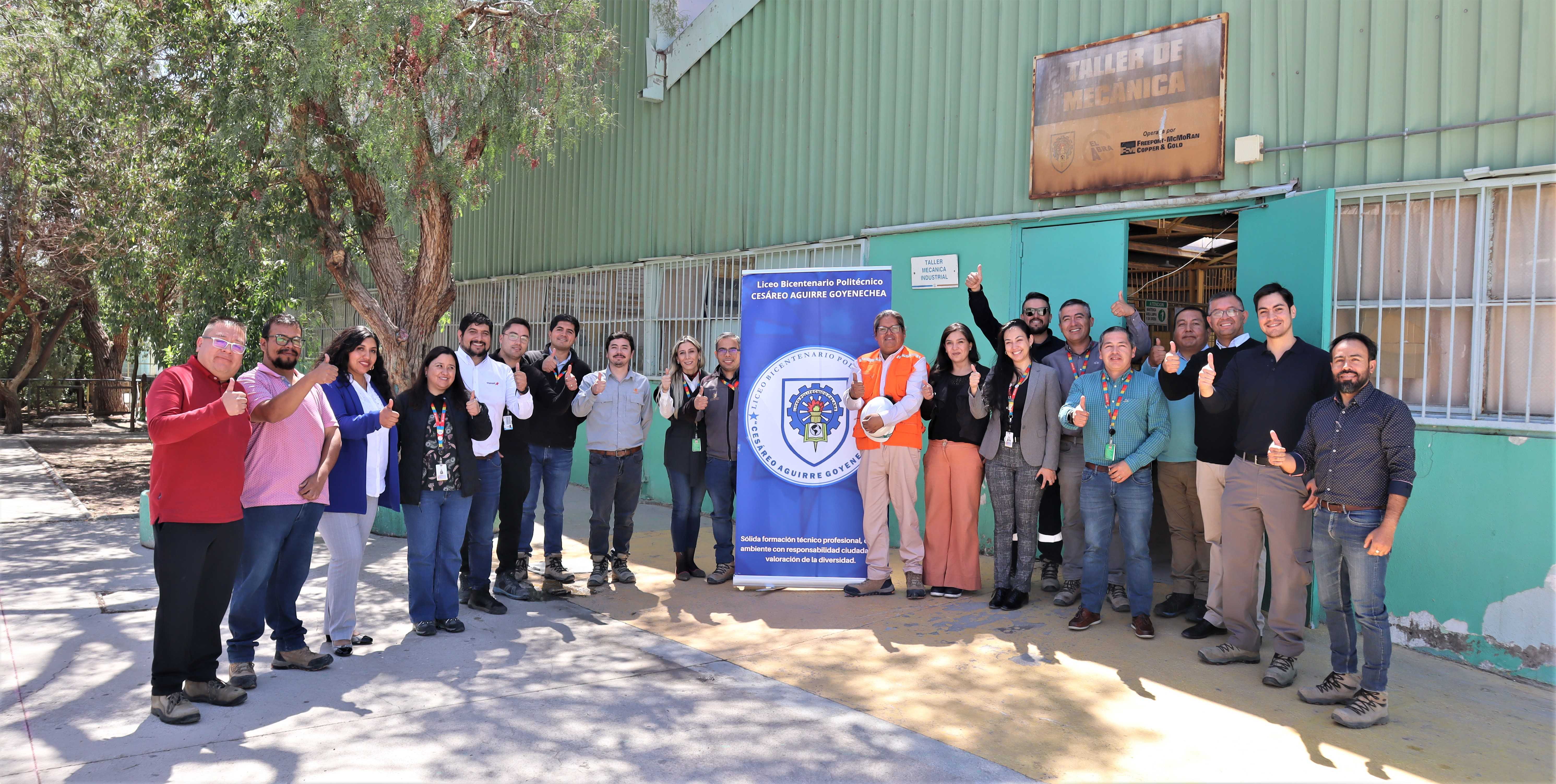 Codelco Chuquicamata y Liceo B-9 de Calama se unen para fortalecer y ...
